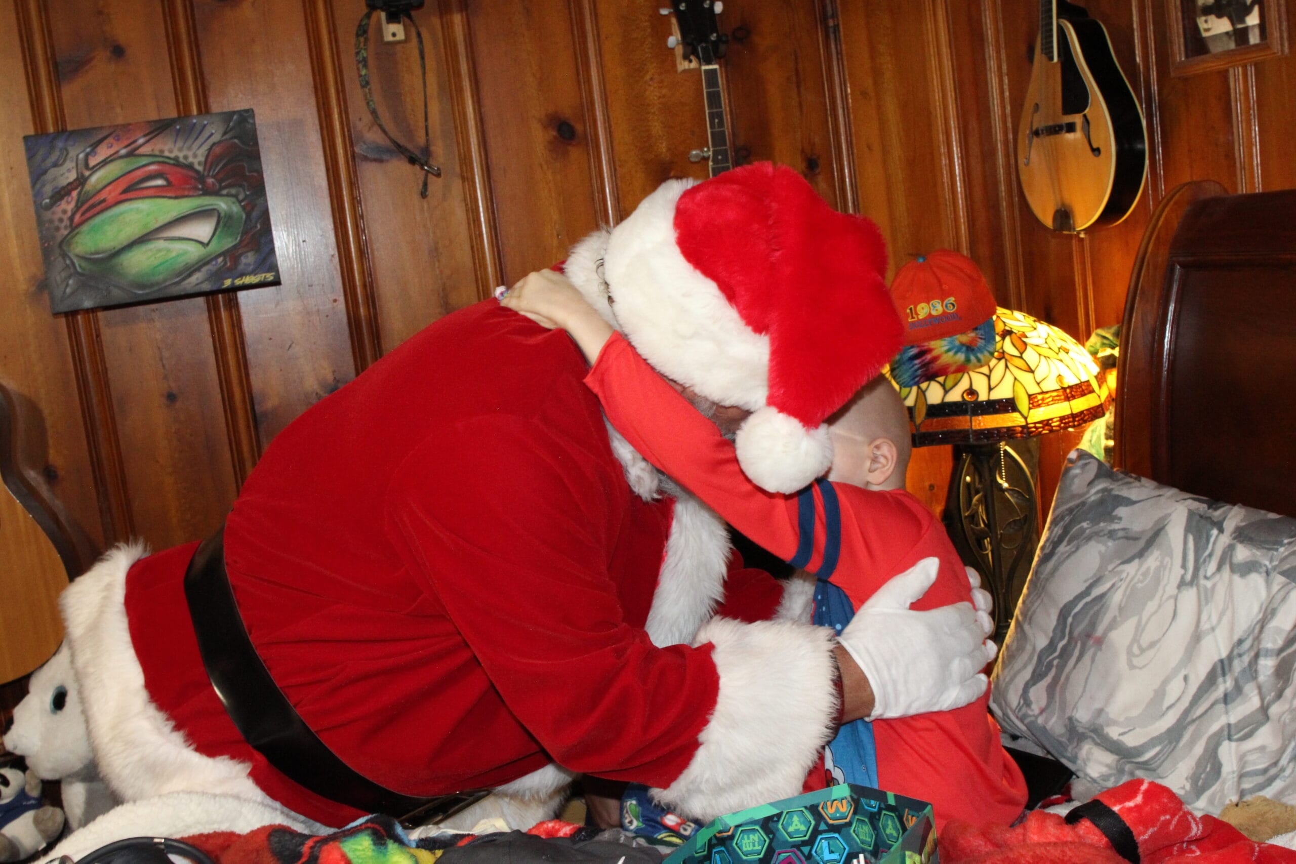 Anthony’s Christmas with Santa - Hospice Care Plus
